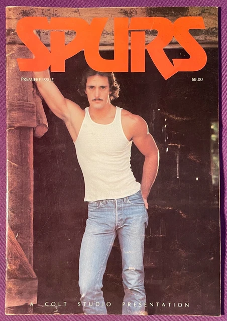 GAY: VTG 1978 Sexy Male Beefcake Physique COLT Magazine SPURS #1 ...