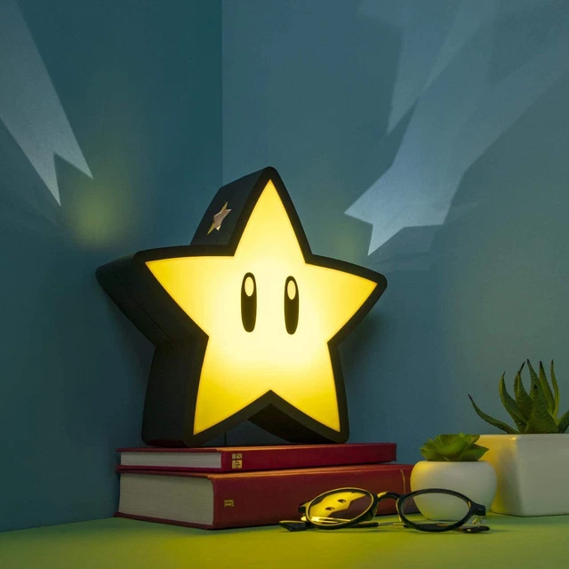 SUPER MARIO BROS Super Star Projector Bureau Lumière Lamp Lampe EUR 73 ...