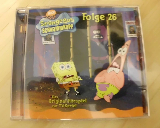 CD HÖRSPIEL SPONGEBOB Schwammkopf Folge 26. EUR 3,00 - PicClick DE