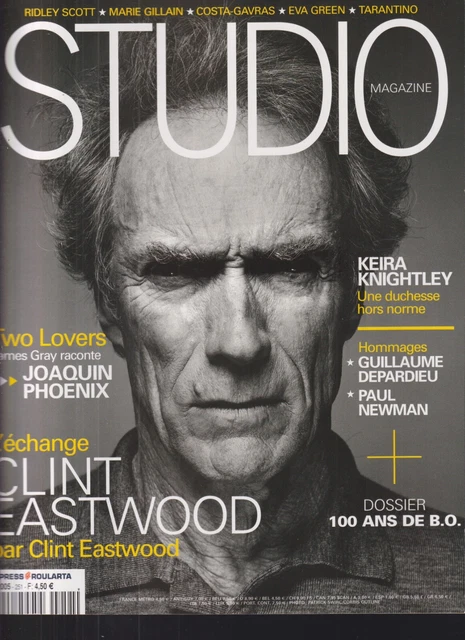 STUDIO MAGAZINE N°251 Clint Eastwood / Two Lovers / 100 Ans De B.o / K ...