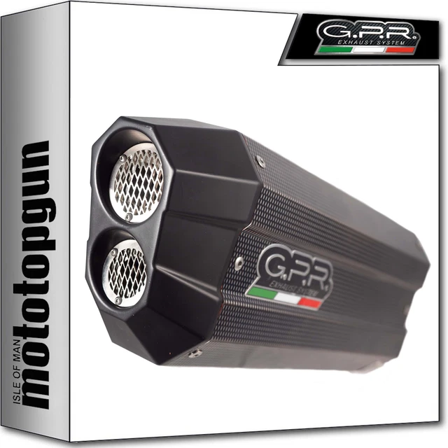 GPR POT D'ECHAPPEMENT Approuve Sonic Poppy Bmw R 1200 Gs Adventure 2014 ...