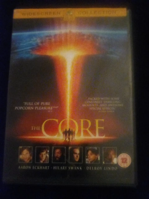 THE CORE DVD Widescreen Collection Aaron Eckhart Hilary Swank Deltoy ...