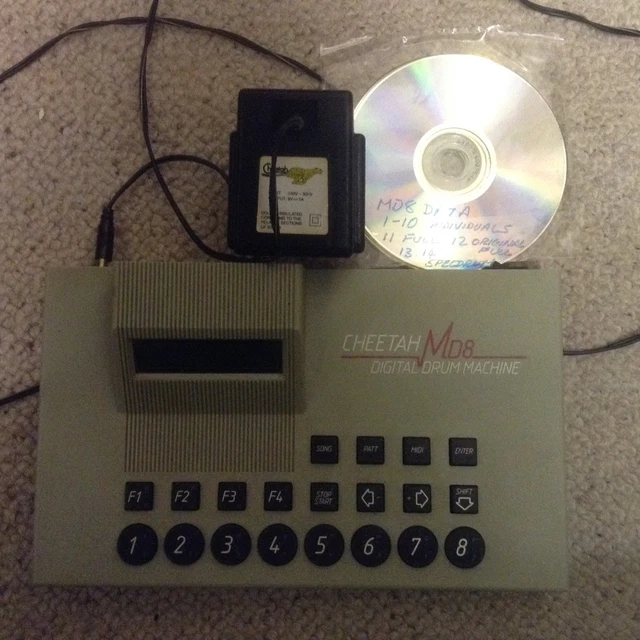 CHEETAH MD8 DRUM Machine £180.00 - PicClick UK