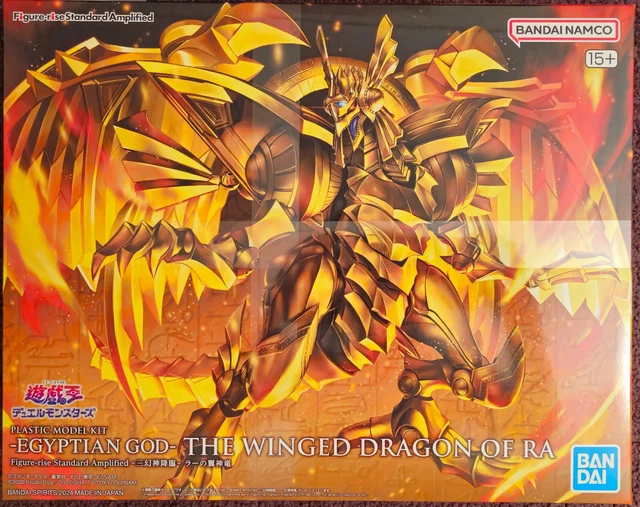 YU-GI-OH! WINGED DRAGON of Ra Figure-rise Amplified Model Kit Bandai ...