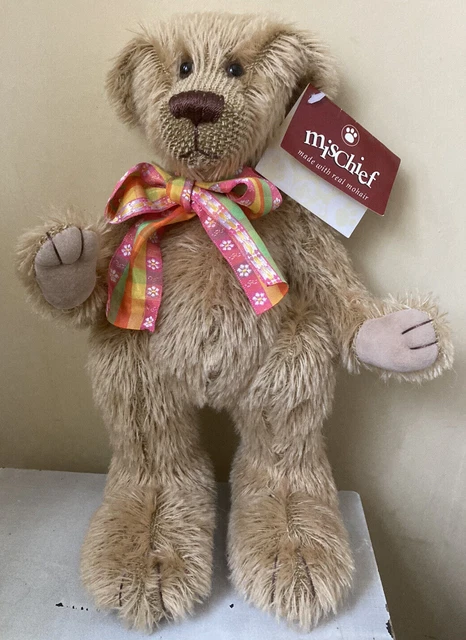 JOHN LEWIS MISCHIEF Teddy Bear Mohair Plush with tag £15.00 - PicClick UK