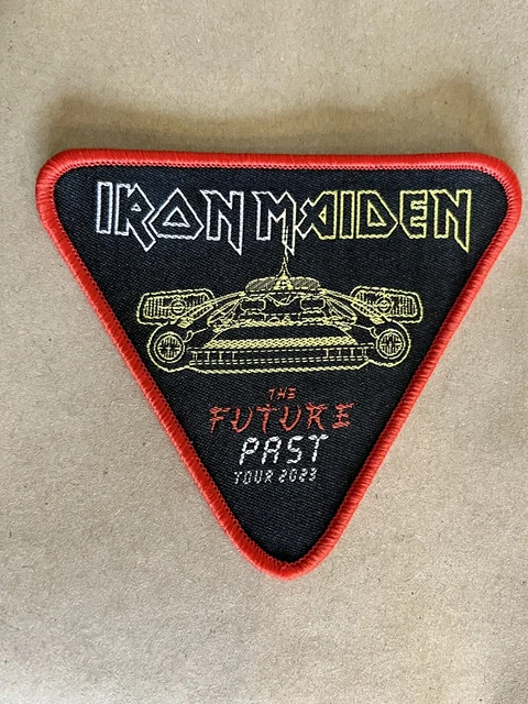 IRON MAIDEN FUTURE Past 2023 Tour Genuine official Patch For Battle Jacket £10.00 - PicClick UK