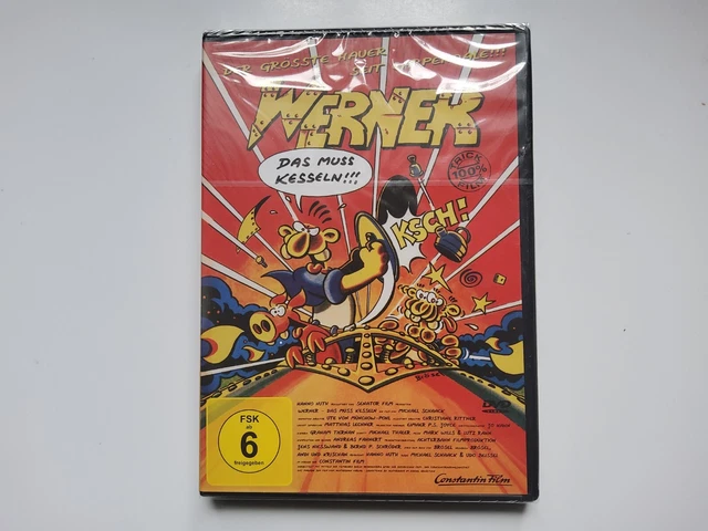WERNER - DAS muss kesseln !!! -- Brösel ---- DVD ---- NEU --- OVP EUR 6,00 - PicClick DE