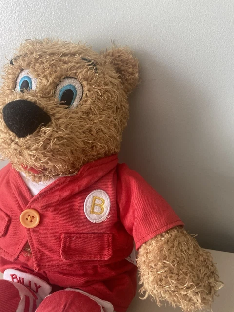 BUTLINS BILLY BEAR Red Coat Vintage 13” Plush Soft Toy £6.96 - PicClick UK