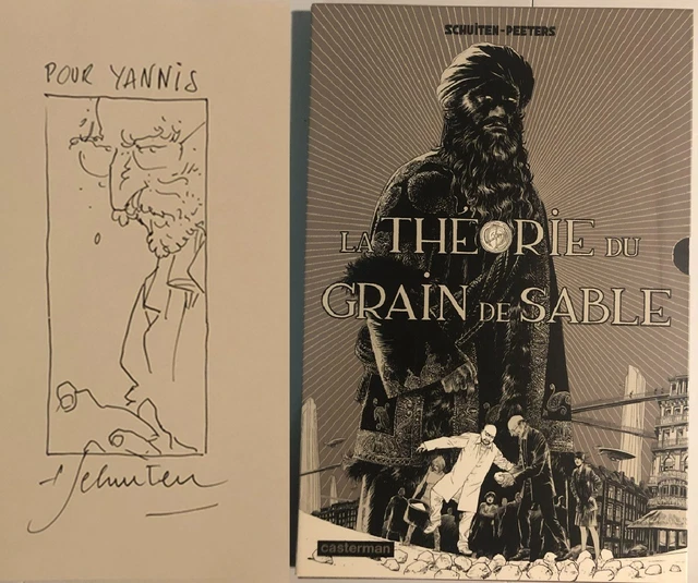 SUPERBE DÉDICACE SCHUITEN Theorie Du Grain De Sable T1 Eo Tbe Les Cités ...