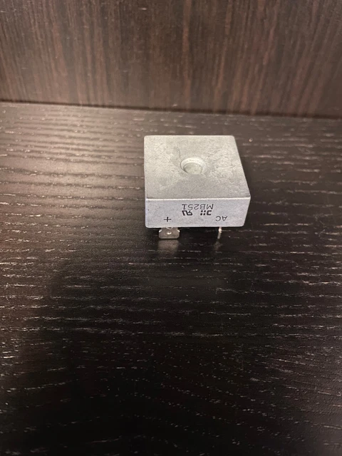 MB251 BRIDGE RECTIFIER 25A 100V 1Phase $8.00 - PicClick CA