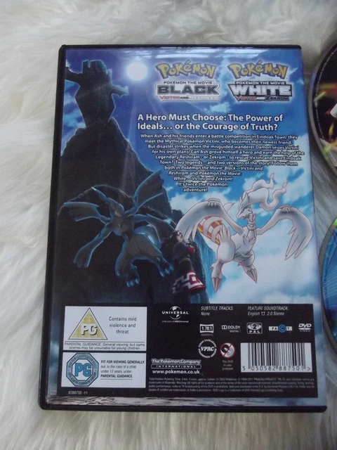 POKEMON THE MOVIE - White Victini And Zekrom / Black Victini And ...