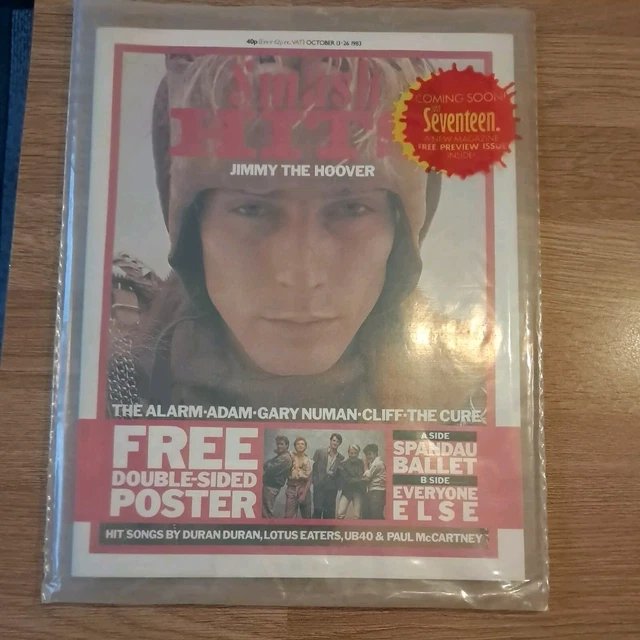 SMASH HITS MAGAZINE 13-26 OCTOBER 1983 Jimmy Hoover Adam Ant Alarm Cure ...
