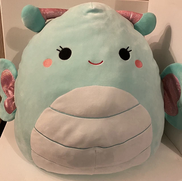 HUGE SQUISHMALLOWS - Reina The Butterfly Extra Large 16” Soft Stuffed ...