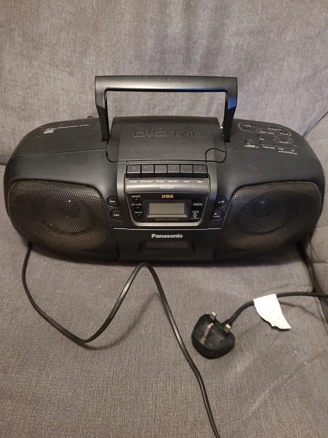 RARE PANASONIC BOOMBOX System | RX-DS25 |Portable Stereo CD | Cassette ...