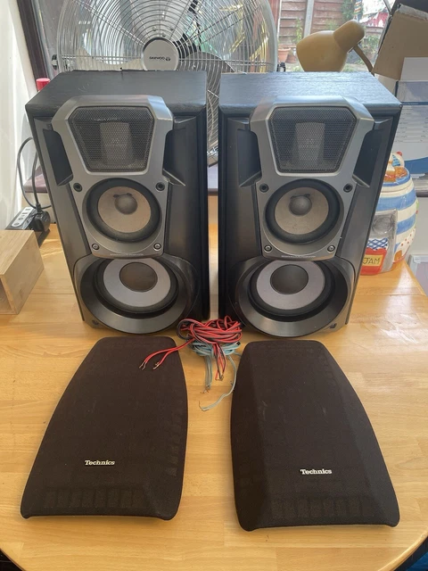 TECHNICS SB-EH600 3 Way Bi-Wire Speakers System 160W 6 Ohm £49.95 ...
