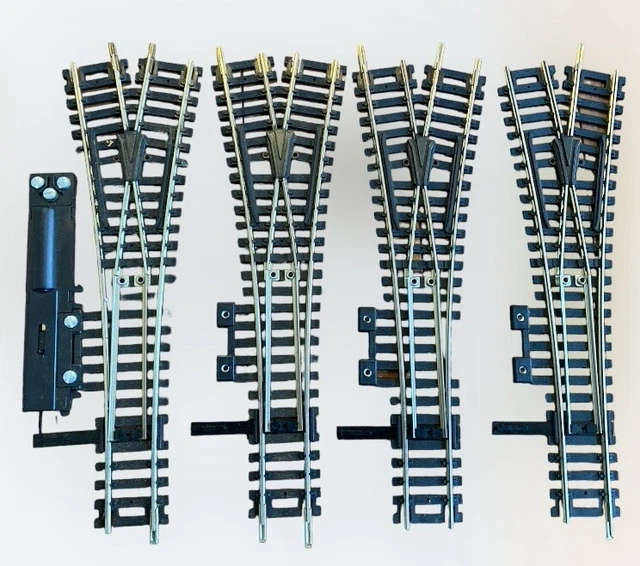 (4) ATLAS 280 "Mark 3" WYE Switch (Code 100) HO-Scale Custom Line $44. ...