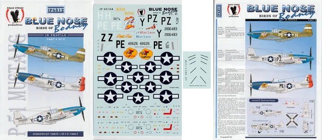 EAGLE STRIKE 1/48TH Blue Nose Birds of Bodney Part 6 #IP4812 decals £9. ...