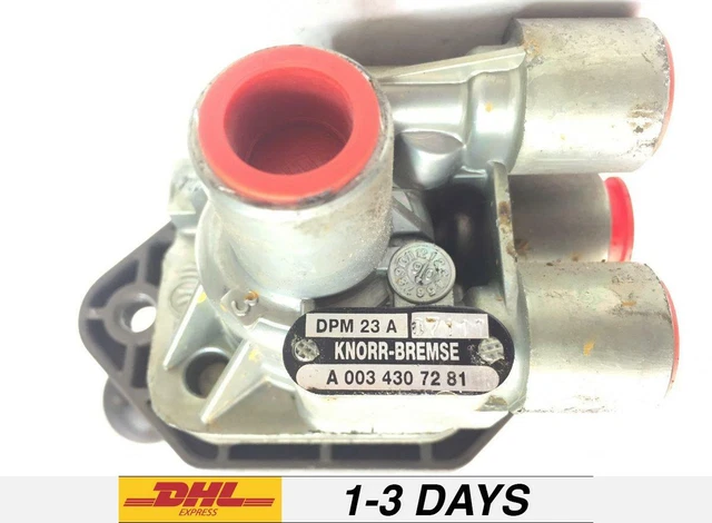 WABCO HAND BRAKE Valve A0034307981 Mercedes Actros Antos Arocs Axor ...
