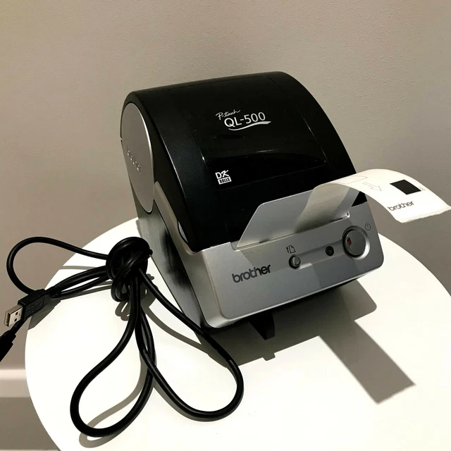 BROTHER PTOUCH QL-500 Thermal Label Printer with Labels £50.00 ...