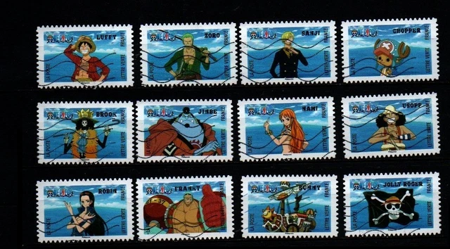 FRANCE 2025 - série de timbres français - one piece - n°2564 à 2575 EUR ...