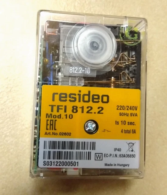 GASFEUERUNGSAUTOMAT HONEYWELL TFI 812.2 Mod. 10 Feuerungsautomat ...