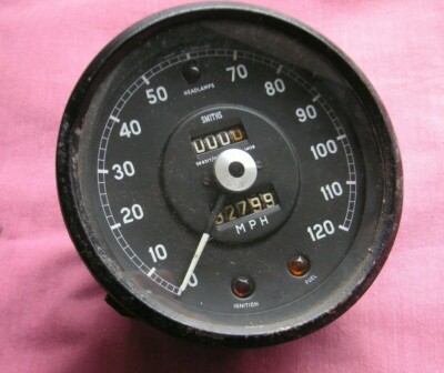 JAGUAR MK2 DAIMLER speedometer 120 mph fits s type daimler v8 ...