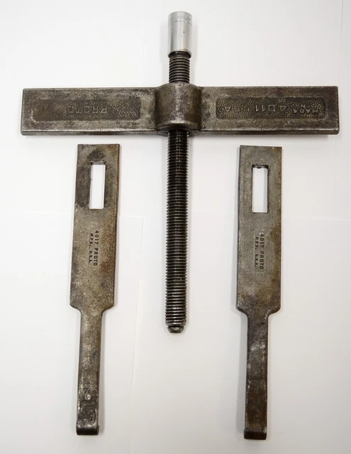 VINTAGE PROTO TOOLS Gear Bearing Puller 4017 Jaws Pebble Finish $119.99 ...