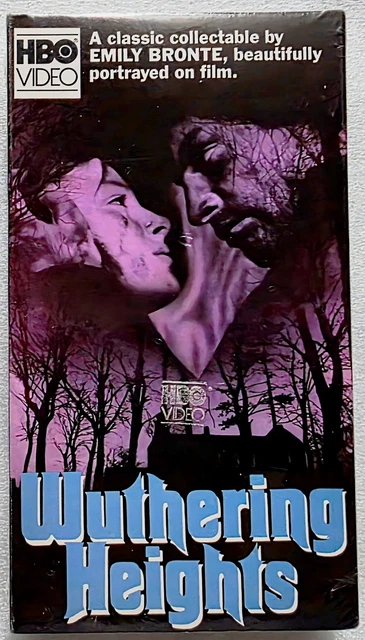 WUTHERING HEIGHTS HBO Video VHS Emily Bronte Timothy Dalton Anna Calder ...