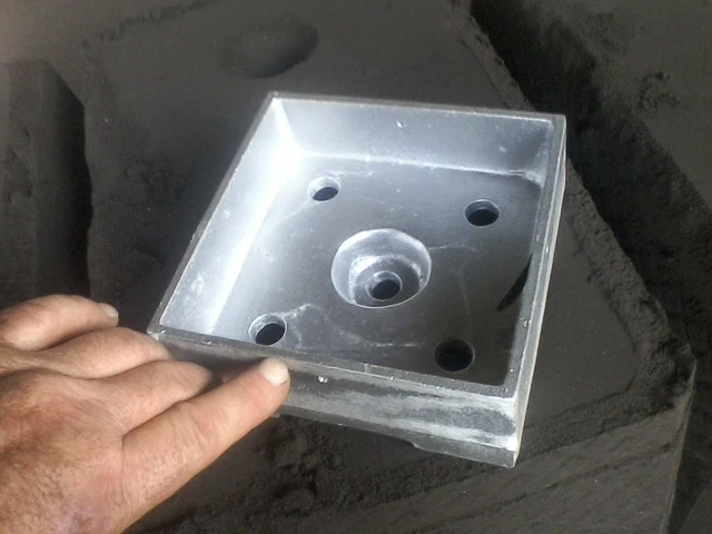 POST BASE, ANCHORED, 6x6, Heavy Cast Aluminum, Contractor pack of 7 ...