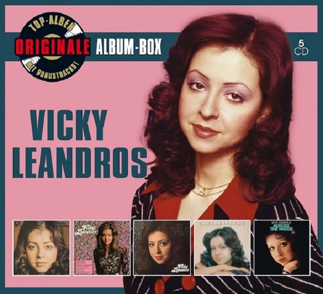 VICKY LEANDROS &ORIGINALE Album 1971 - 1975" Elton John Lennon, ESC 5 CD Box OVP EUR 98,00 ...