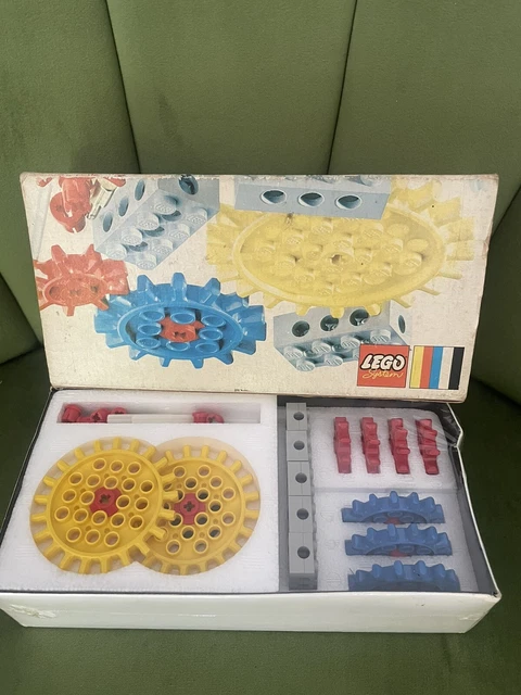 LEGO SYSTEM DENMARK 1970'S Gear Supplementary Set 802 Sealed New In Box ...