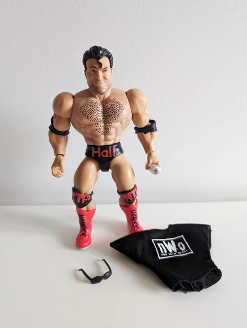 WWF WWE NWO WCW Mattel Superstars Wrestling Figure Series 2 Scott Hall Action £20.00 - PicClick UK