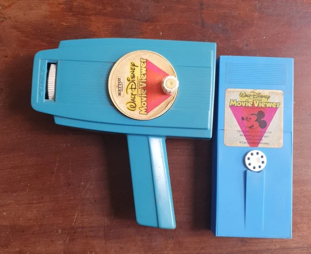 VINTAGE WALT DISNEY Movie Viewer With Mickey's Trailer Film £12.00 ...