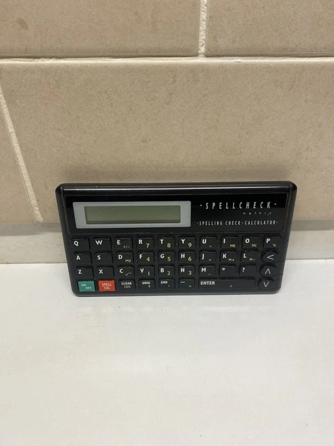 WORD FACTORY MATRIX Wp300, Spell Checker, Thesaurus, Calculator ...