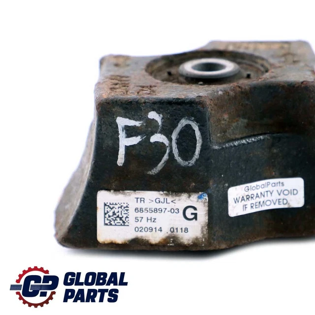 BMW 3 4 F30 F31 F32 Rear Axle Carrier Vibration Absorber 57 HZ 6855897 ...