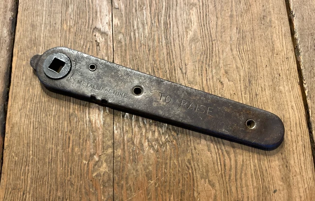 VINTAGE METALLIFACTURE CAR Jack Handle Classic Ford Mini Mg Midget Bmc ...