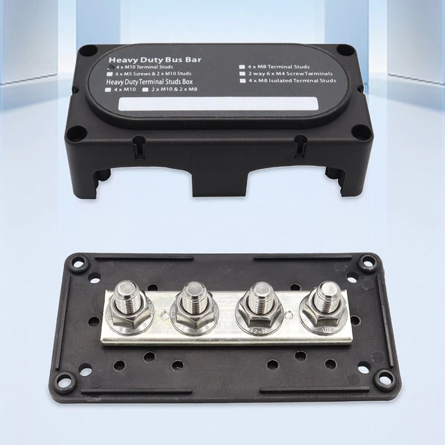 FR 300A 48V Bus Bar Heavy Duty for Car RV Truck Marine Boat Vehicles ...