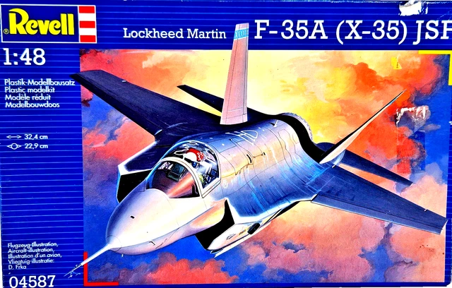 REVELL LOCKHEED MARTIN F - 35A ( X - 35 ) JSF 04587 Precision Scaled 1: ...