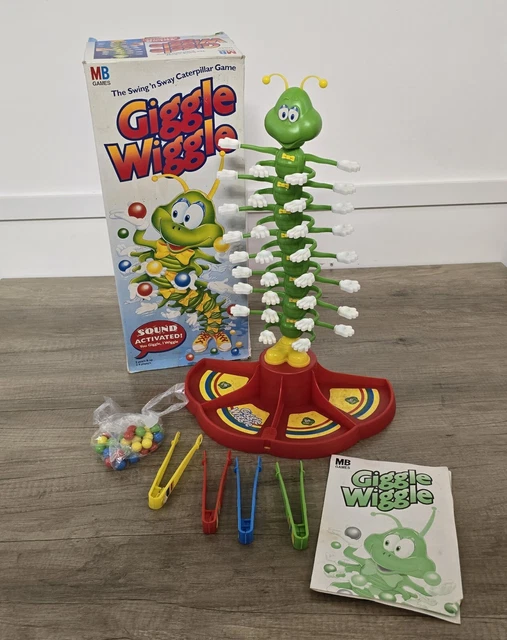 VINTAGE 1990S GIGGLE Wiggle game by MB Games Complete With Original Box ...