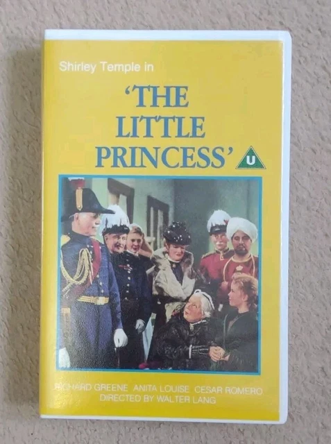 THE LITTLE PRINCESS VHS starring Shirley Temple £0.99 - PicClick UK