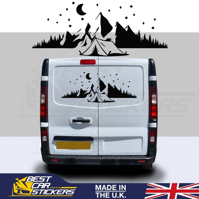 COMPAS STICKERS MOTORHOME CamperVan Stickers Graphics Decals Caravan ...