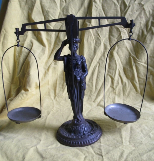 RARE ANCIEN 19 ème Th PESE LETTRES BALANCE BERANGER à LYON ANTIQUE ...