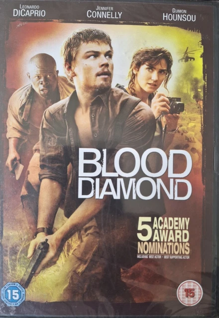 BLOOD DIAMOND DVD Leonardo DiCaprio Certificate 15 2007 Brand New Sealed £3.49 - PicClick UK