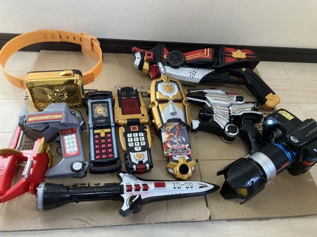 POWER RANGERS SUPER Sentai DX Sword Gun Morpher 10p Set Bundle Bulk ...