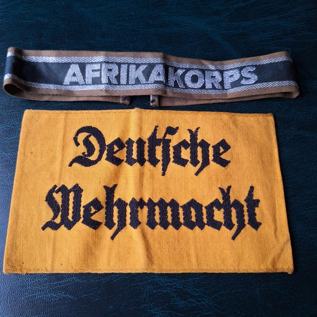 WW2 ARMBAND AND Cuff Title £73.50 - PicClick UK