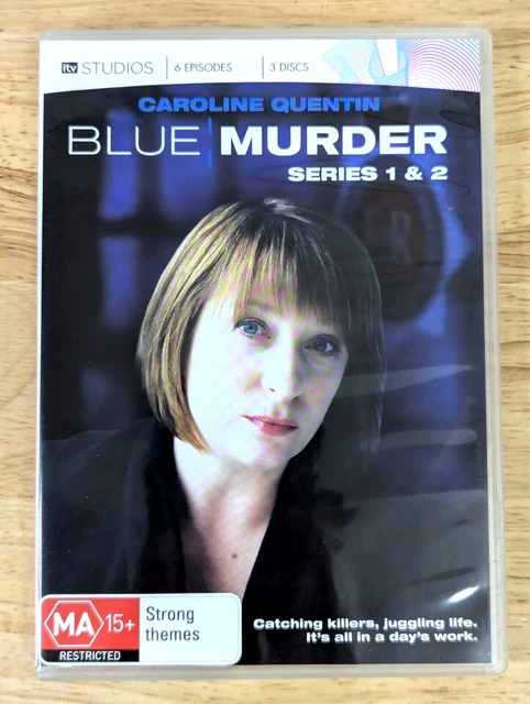 BLUE MURDER SERIES 1 & 2 DVD Region 4 PAL itv Studios 6 Episodes 3 Discs £5.77 - PicClick UK