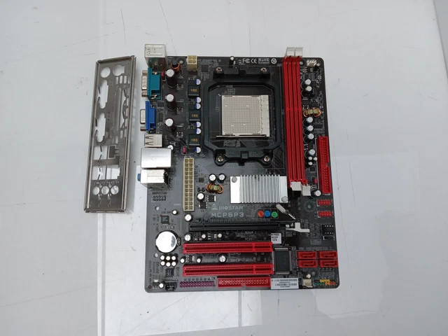 BIOSTAR MCP6P3 SOCKET AM3 DDR3 PCIe Micro ATX Motherboard With I/O ...