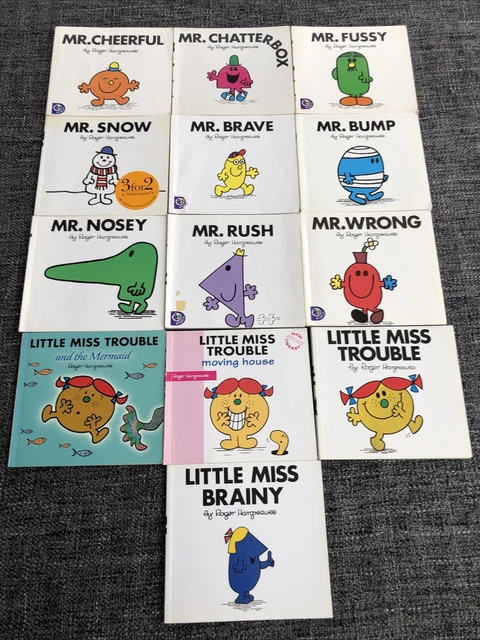 MR MEN & Little Miss Books Roger Hargreaves Bundle £1.95 - PicClick UK