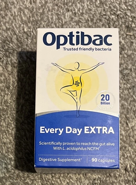 OPTIBAC PROBIOTICS FOR Every Day Extra Strength - 90 Capsules £49.99 ...
