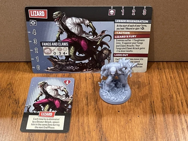 CMON MARVEL ZOMBIES - LIZARD Daily Bugle Reward Kickstarter Ex KSE ...